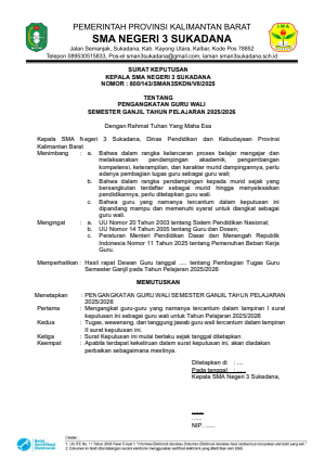 CONTOH SK GURU WALI GANJIL 2025 - 2026.pdf - PDF.DoTool.net