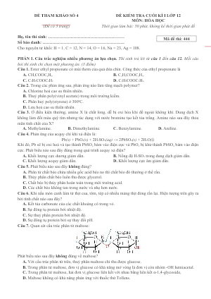 Lớp 12. Đề cuối kì 1 (Đề 4).docx - PDF.DoTool.net