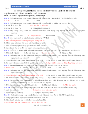 ĐỀ CƯƠNG ÔN TẬP HỌC KÌ I.docx - PDF.DoTool.net